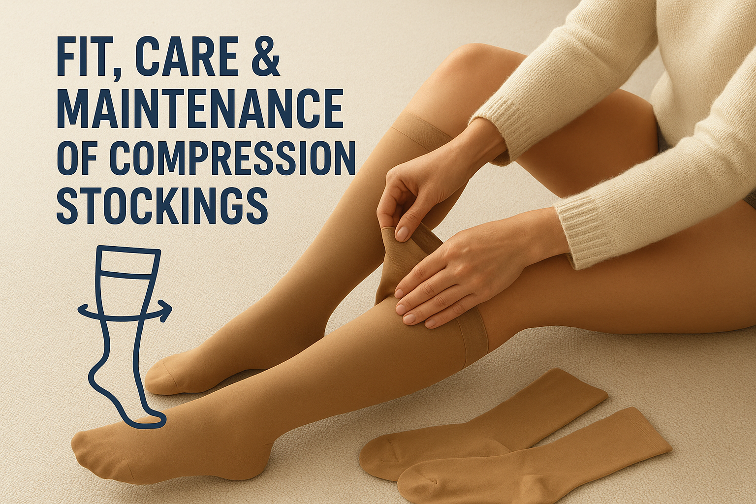 FAQs Series: Fit, Care & Maintenance of Compression Stockings – Medtex ...