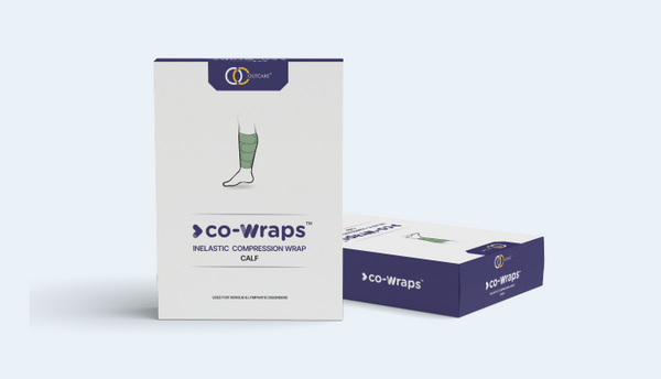 Co Wraps Inelastic compression wraps - Calf & Foot, for Lhymphedema,Ch ...